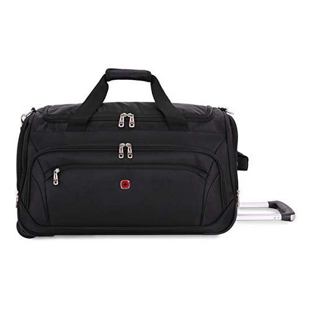 SWISSGEAR Large Lightweight Rolling Duffel | Wheeled, Soft-Shell ...