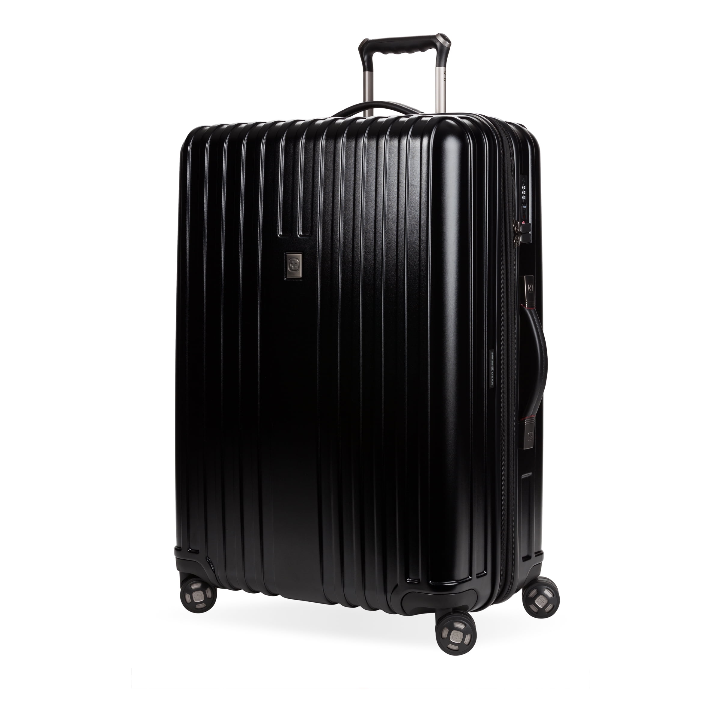 SWISSGEAR Ridge Large Checked Hardside Expandable Luggage with 8 360 ...