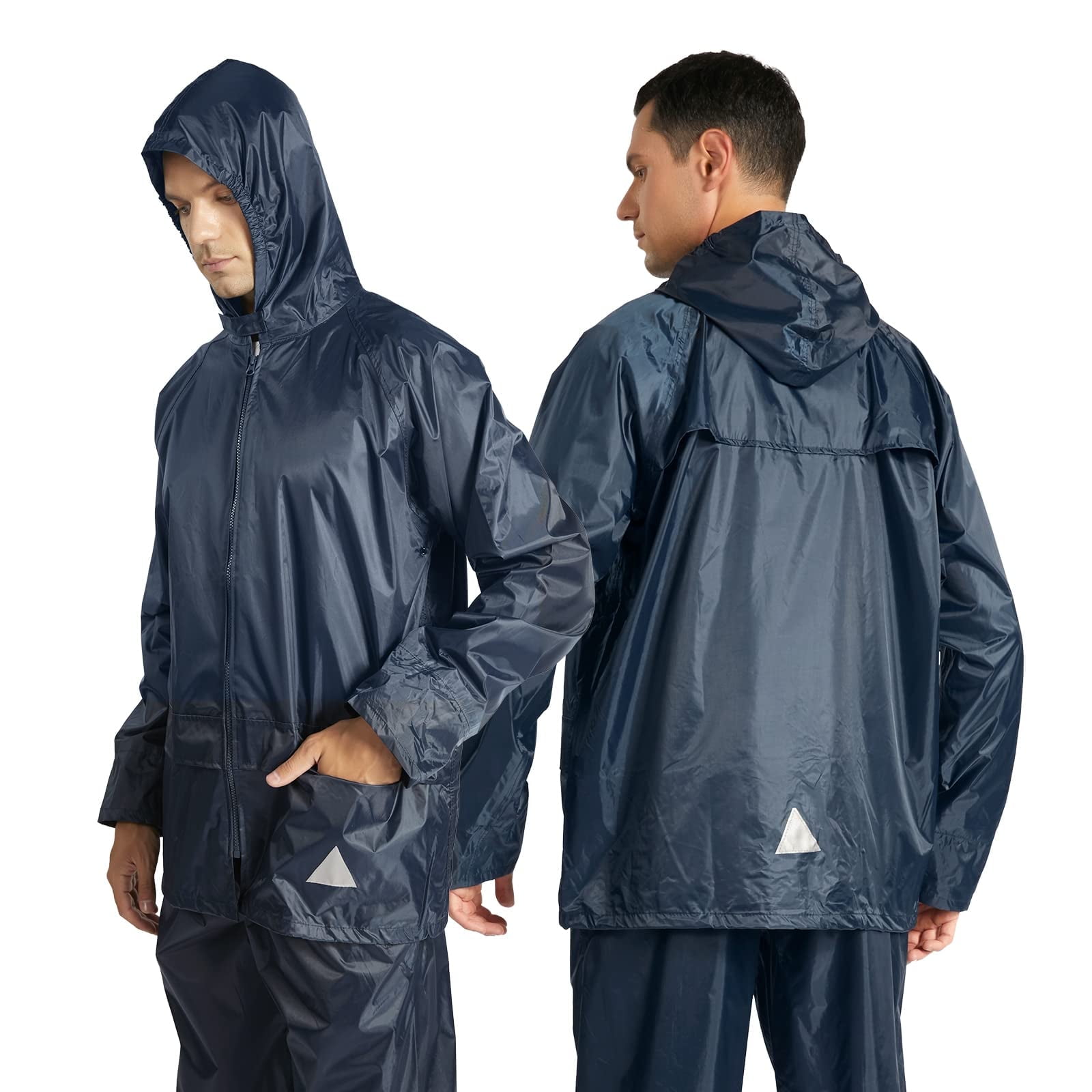 SWISSWELL Men' Waterproof Rain Suit 2 piece Golf Waterproof Gear Rain ...