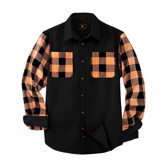 SWISSWELL Mens Flannel Shirts Casual Long Sleeve Shirt Jacket for Men ...