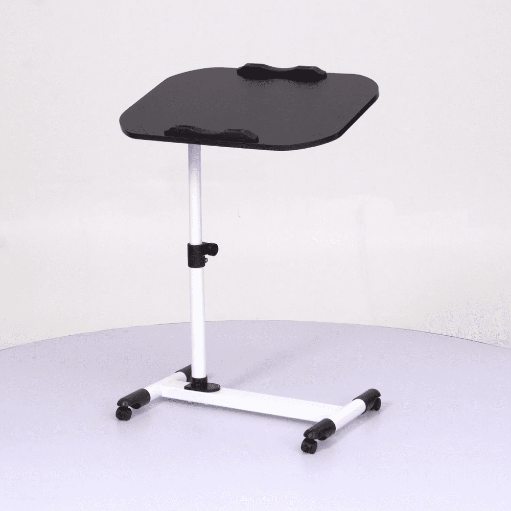 [SWIVEL ROLLING]Laptop Desk Adjustable Height Table Stand Home Sofa ...