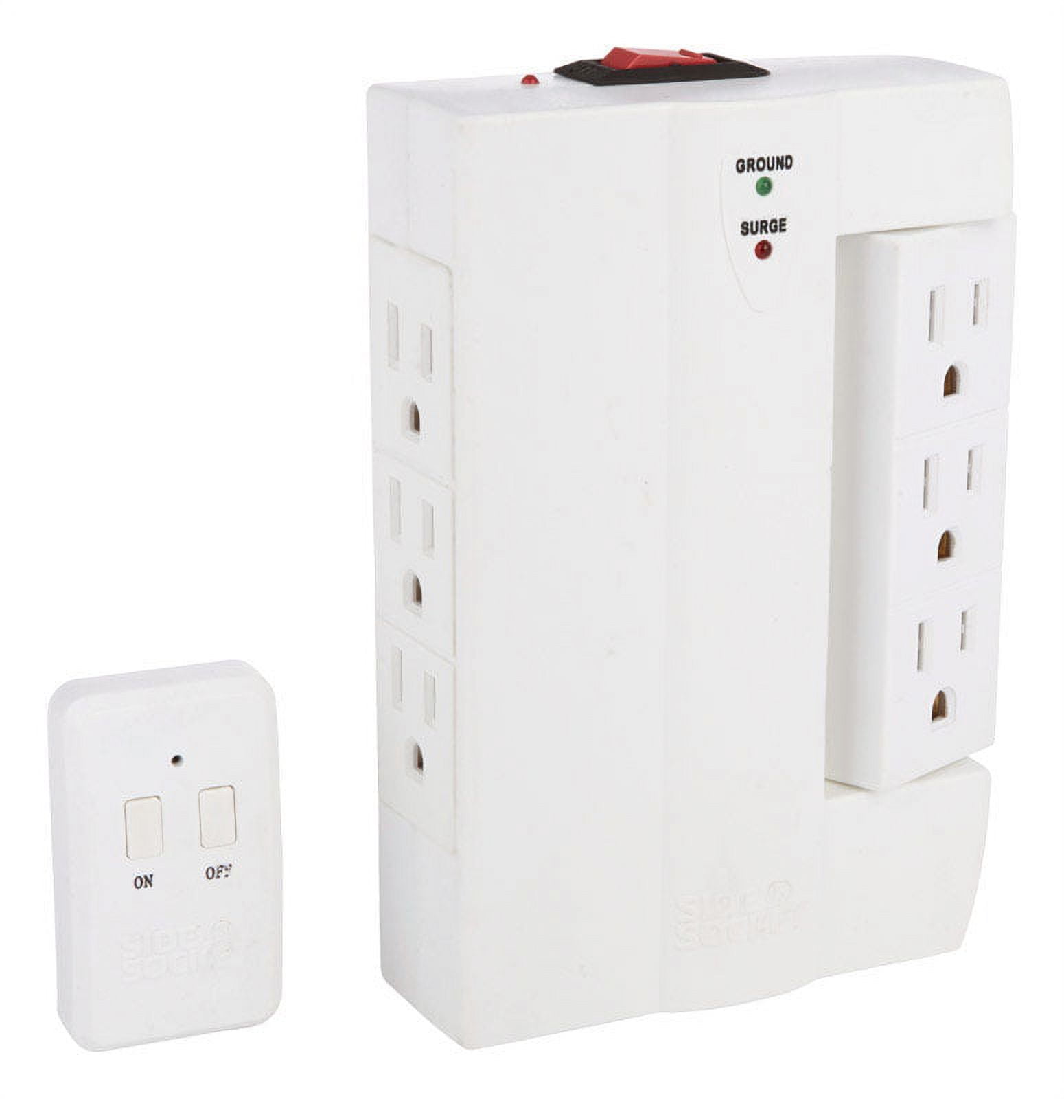 Side Socket SI211124 Swivel Outlet Remote - Walmart.com