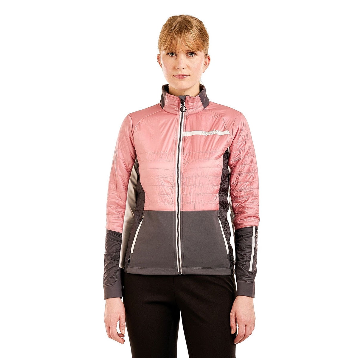 SWIX Adult Female Delda Light Softshell Jacket, Color: Blush, Size: S ...