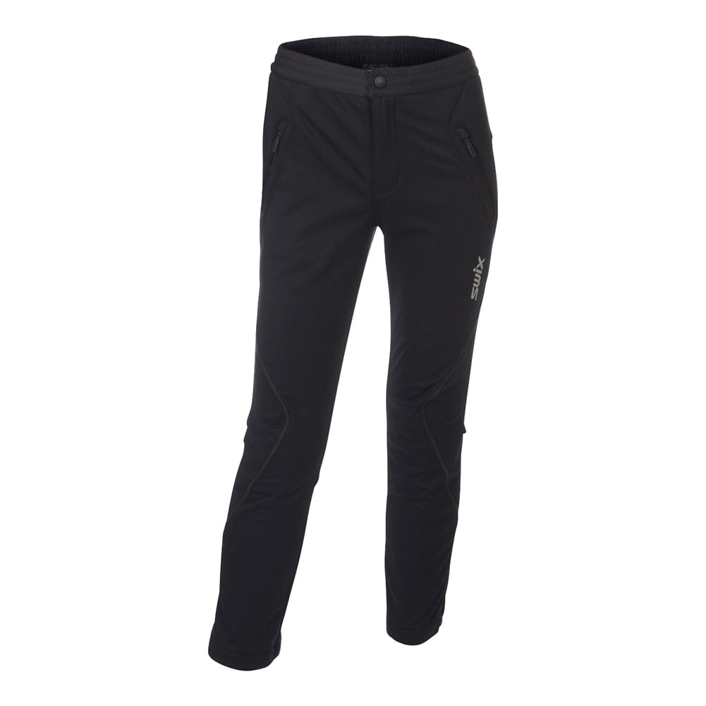 SWIX Junior Lillehammer Pants, Color: Black, Size: 140/10yrs (22192 ...