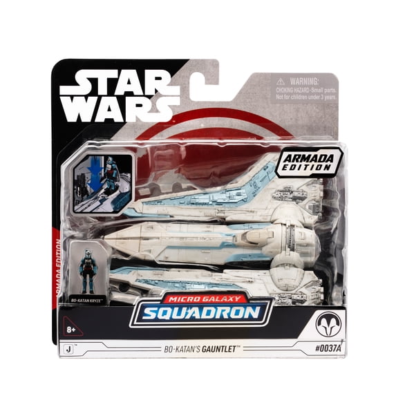 Star Wars Micro Galaxy Squadron Bo-Katan’s Gauntlet Fighter - 5 inch ...