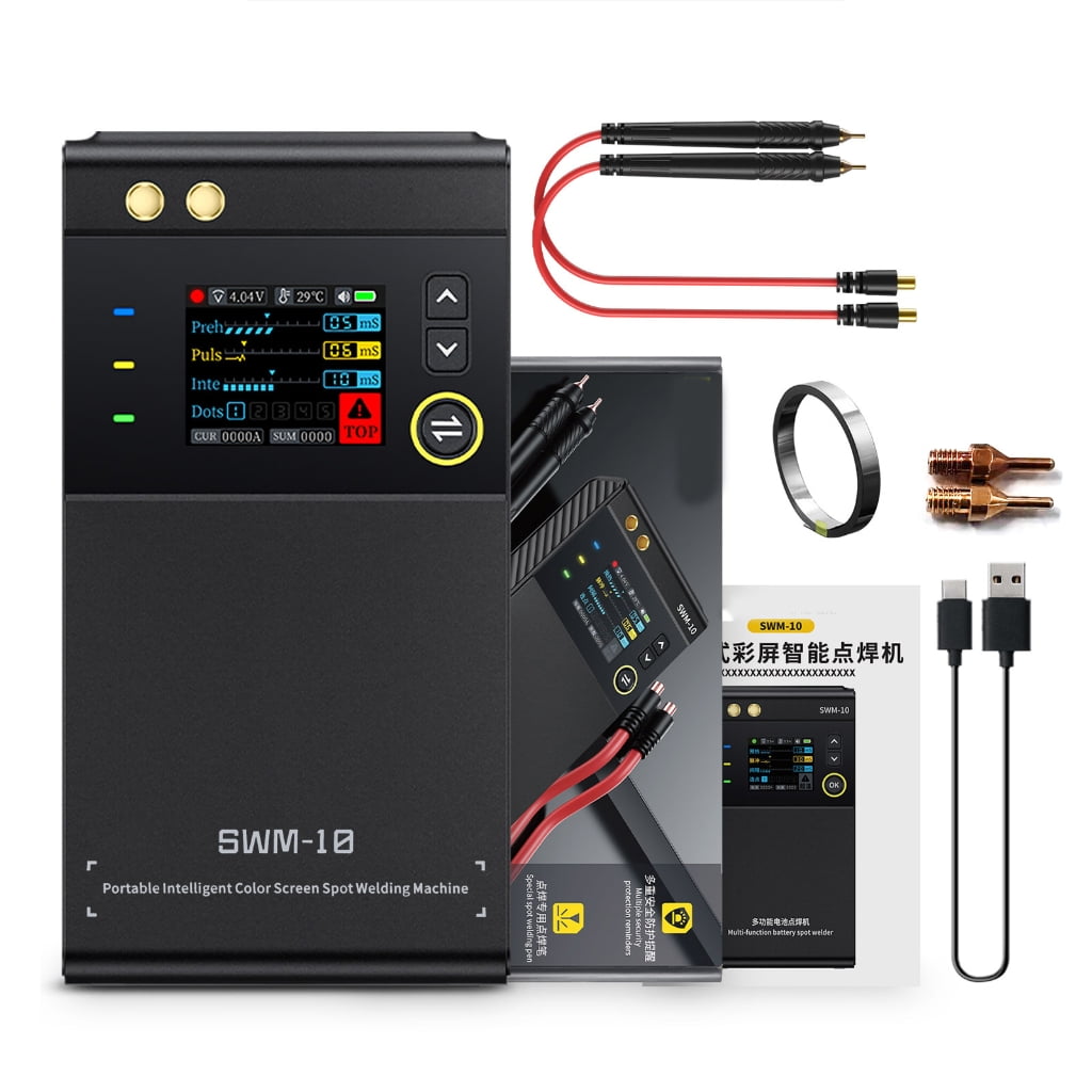 SWM-10 Welding Tool Mini Handheld Spot Welder 18650 Battery Pack ...