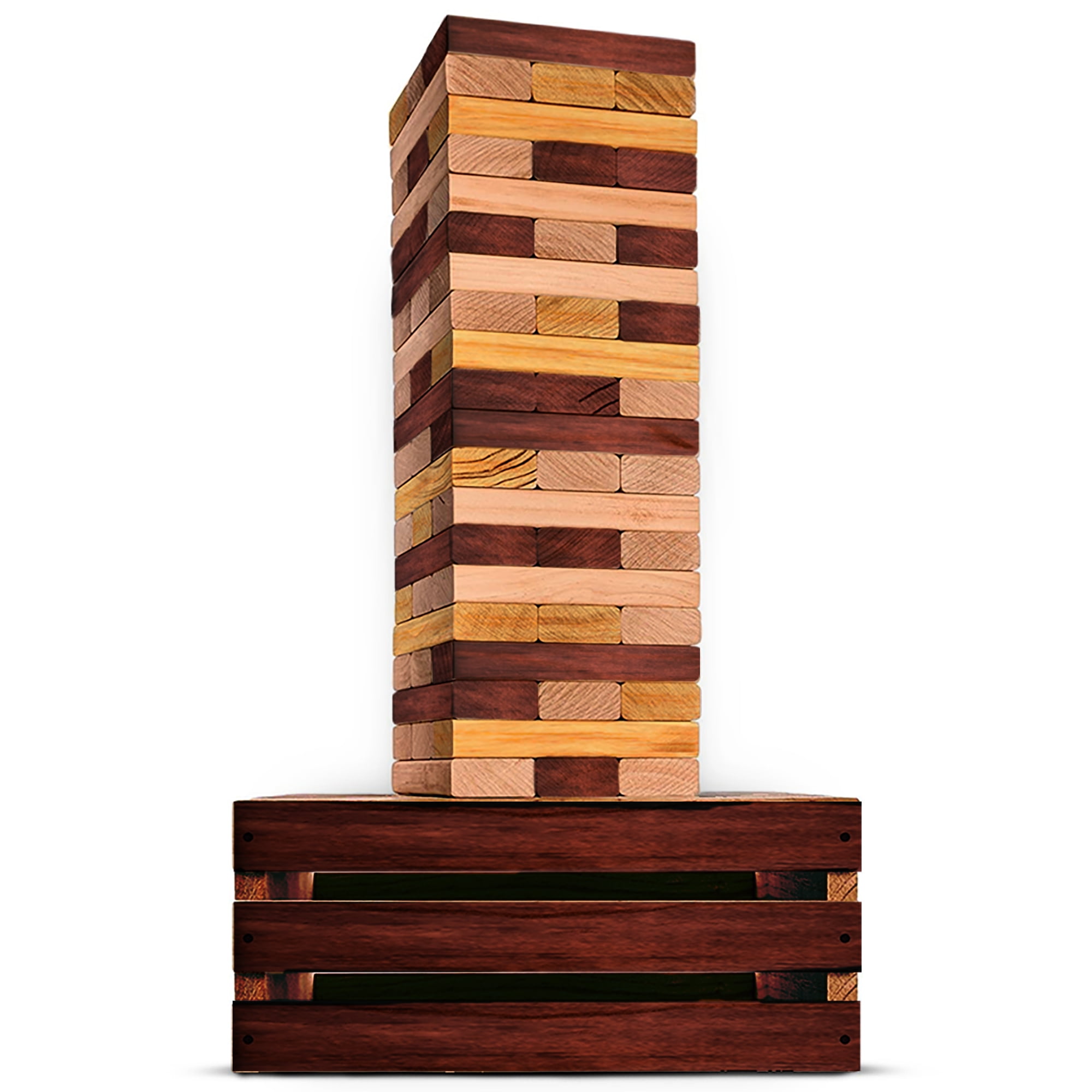 SWOOC Games - Reclaimed Giant Tower Game (Weather Resistant) 60 Blocks ...
