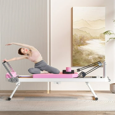 UPGO Foldable Pilates Reformer, Pilates Machine & Equipment for Home ...