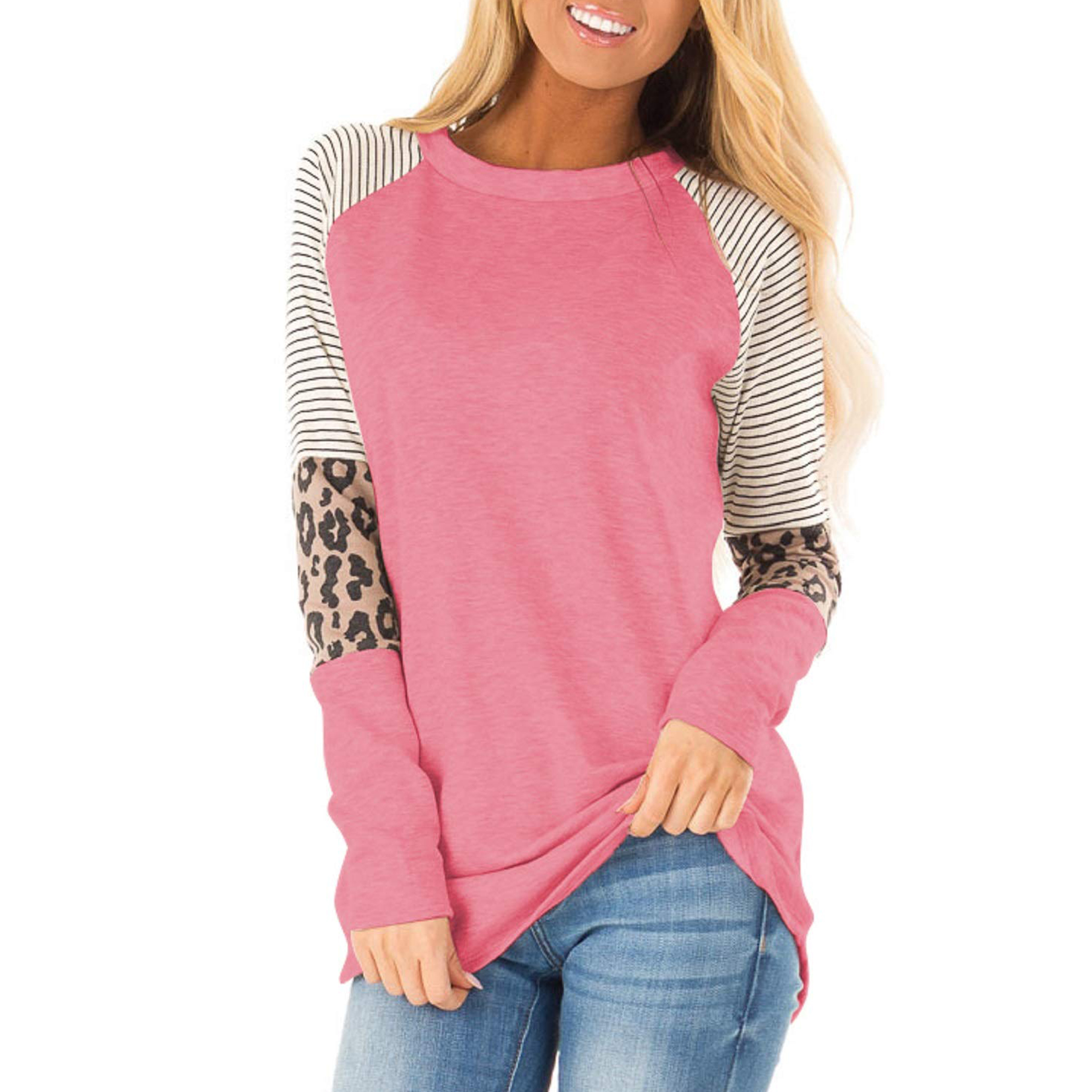 Women's Subdued Pink Camo Short Sleeve Raglan T-Shirt - Walmart.com