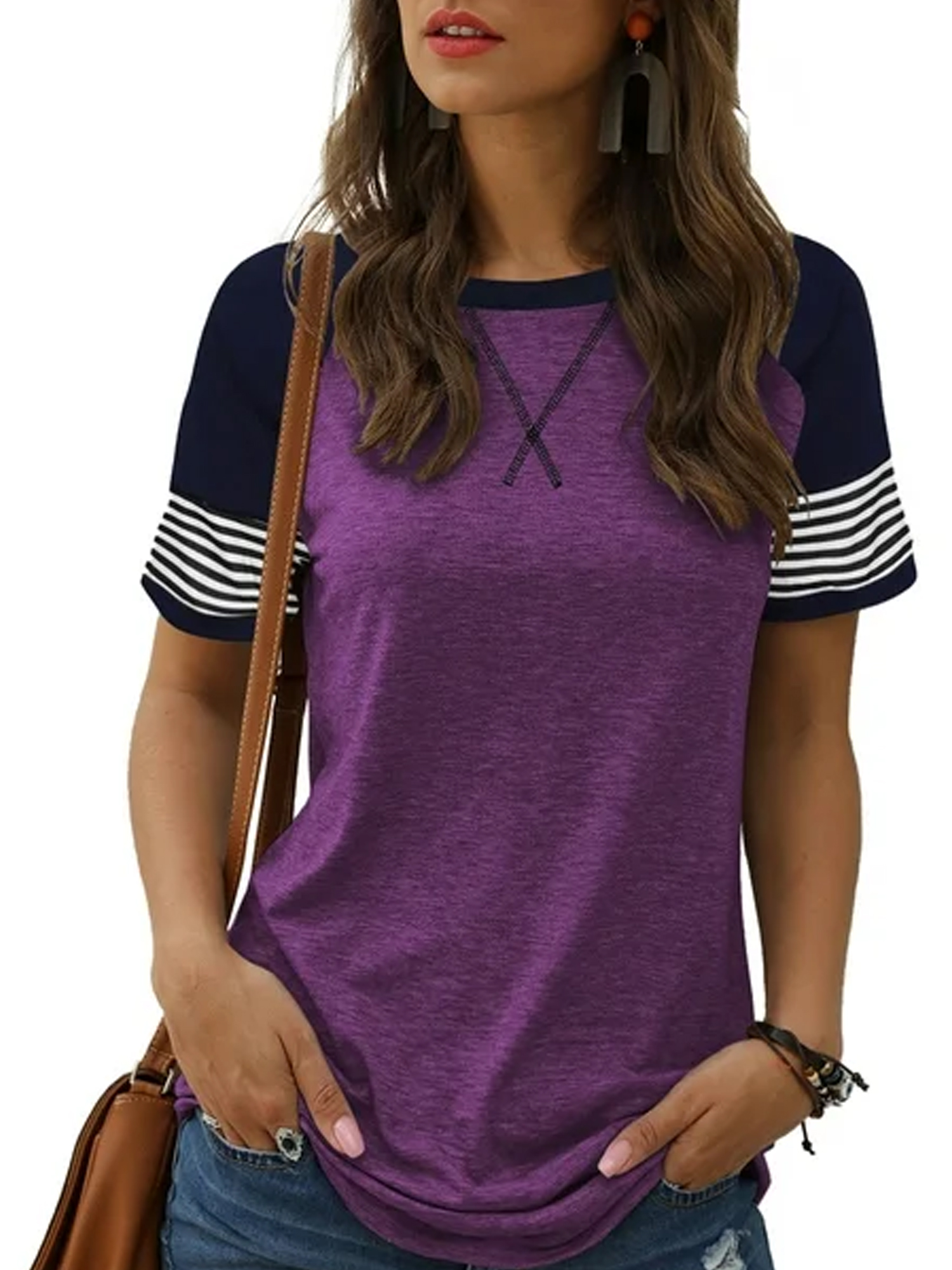 Pimelu Summer Tops for Women Trendy Women's 3/4 Sleeve Shirts Sunflower ...