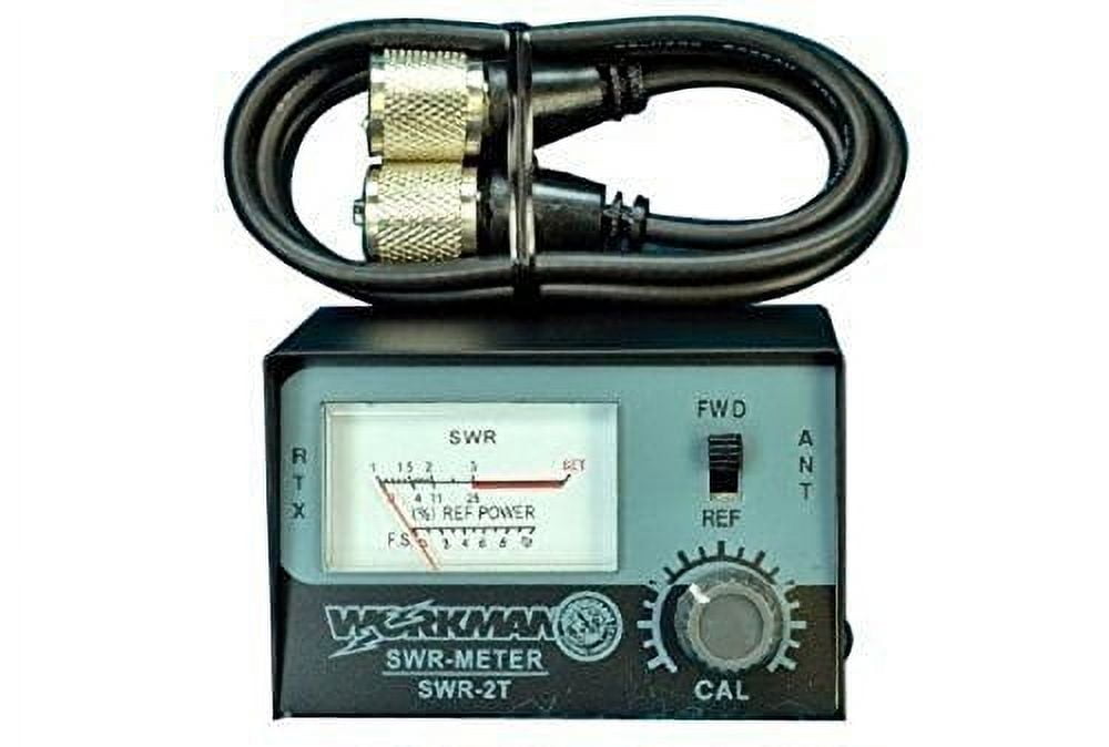 "Workman SWR Meter for CB Radio Antennas, 27 MHz Frequency, SO-239 ...