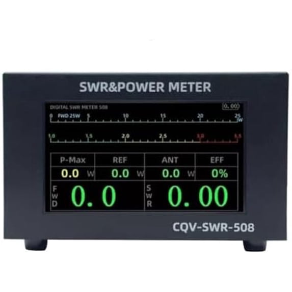 SWR Power Meter CQV-SWR-508 200W Digital Standing Wave Meter Work From ...
