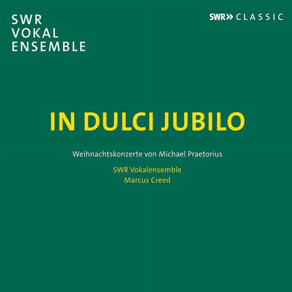 SWR Vokalensemble Creed - In Dulci Jubilo - Music & Performance - CD - Walmart.com