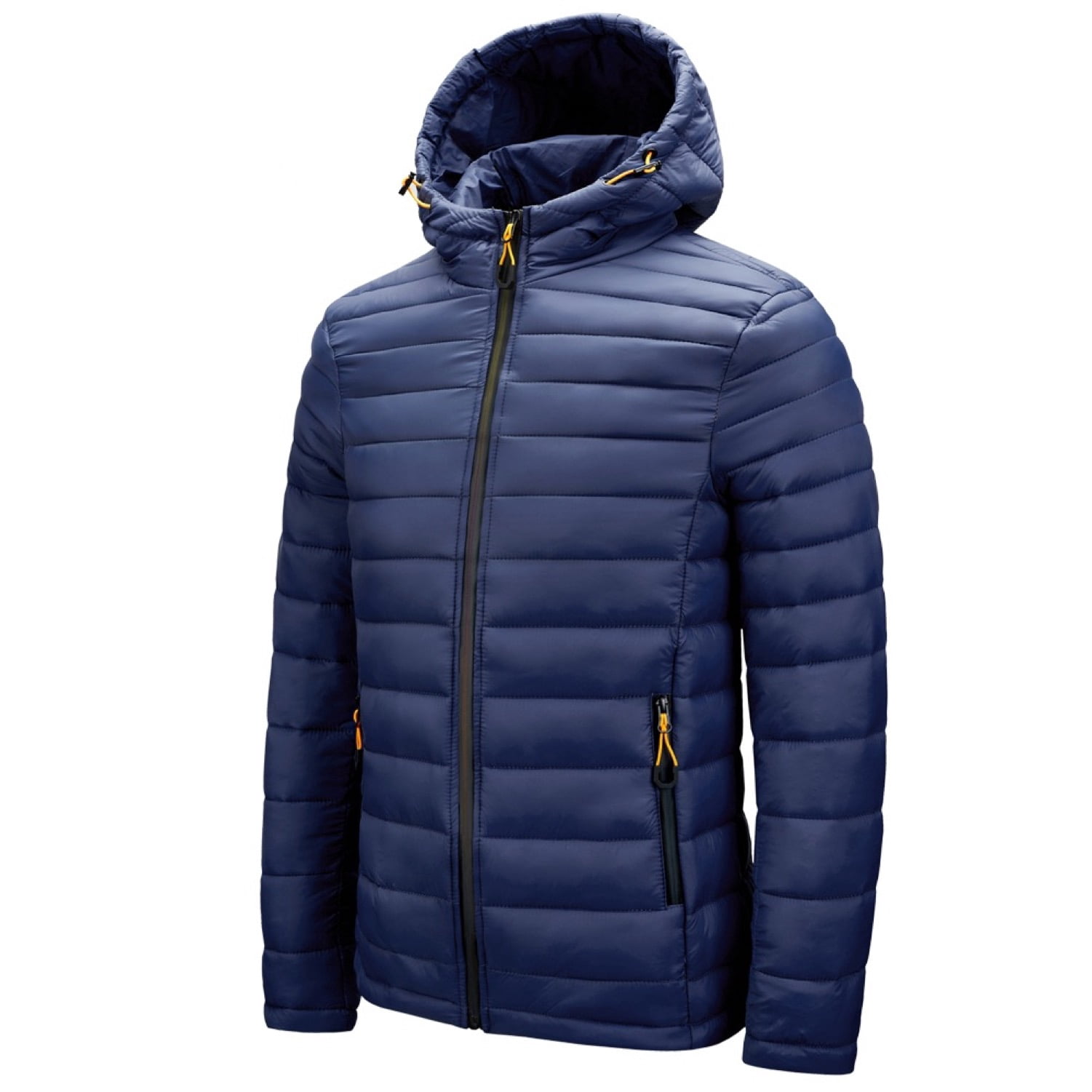 SWSMCLT Men's Puffer Jacket Winter Warm Top Quilted Down Jackets ...