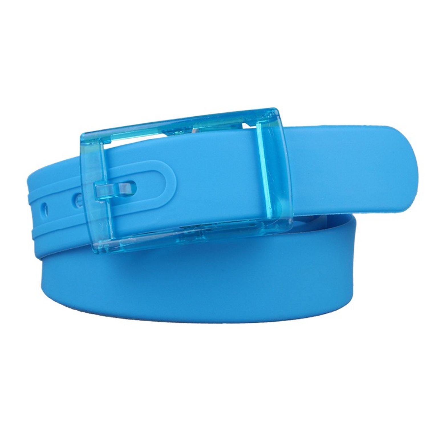 SWSMCLT Unisex Casual Fashion Classic Adjustable Silicone Rubber Belt ...