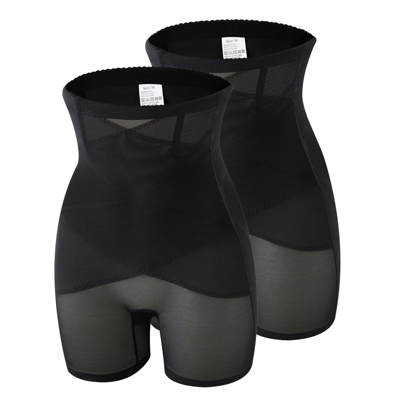 SWSMCLT Women's 2 Pack Shapewear Shorts Semi Formal Shapewear Wedding ...