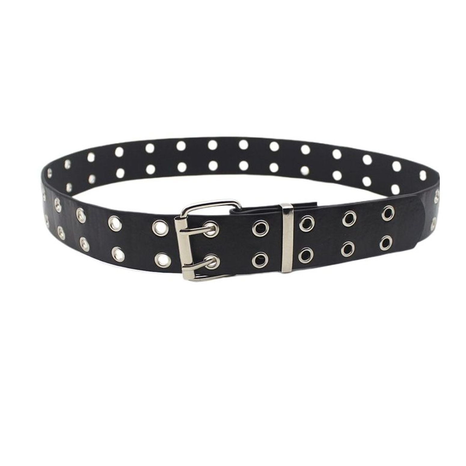 SWSMCLT Women's Basic Belt Biker Adjustable Belts Medium Groove Belt ...