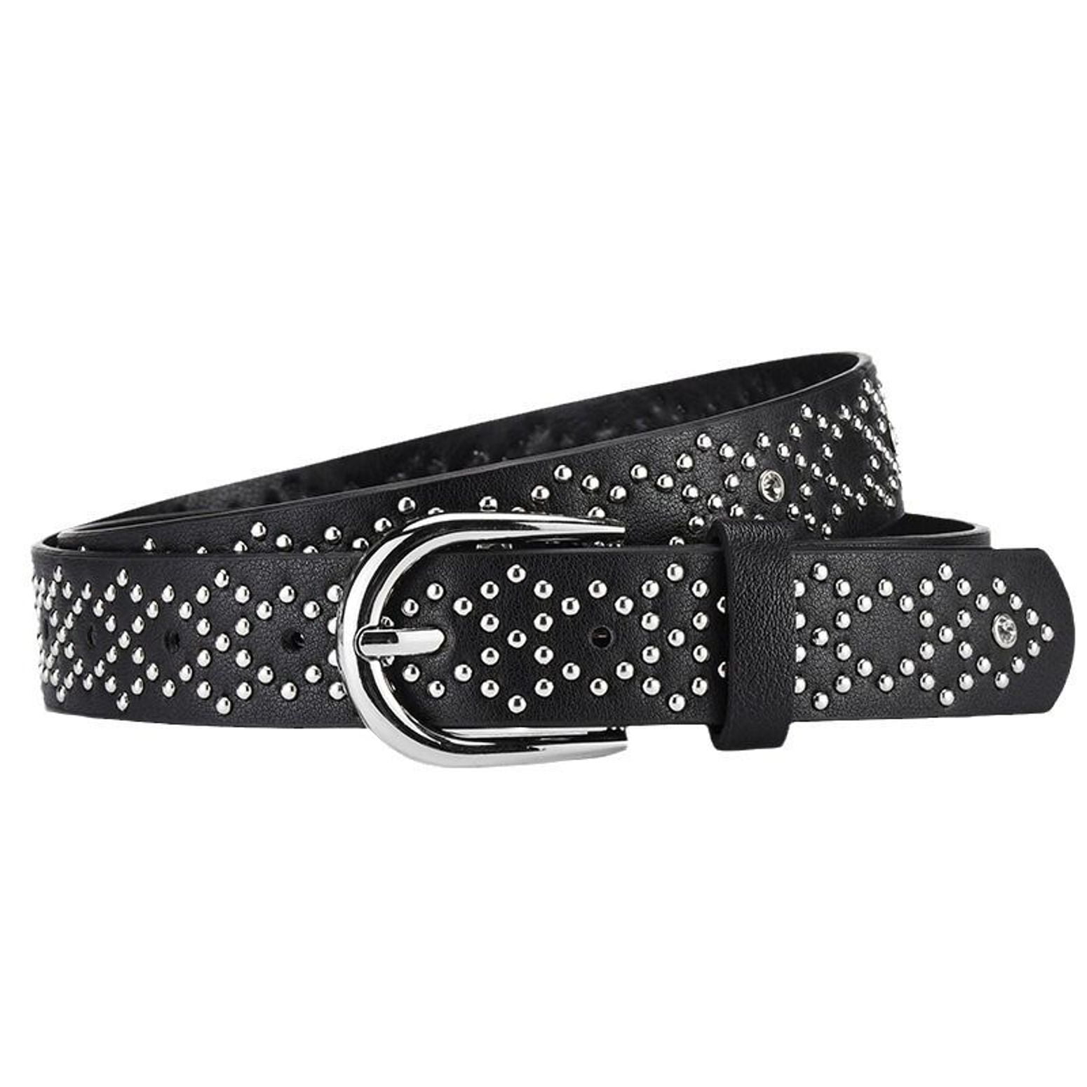 SWSMCLT Women's Basic Belt Biker Groove Belt Autumn Harem Faux Leather ...
