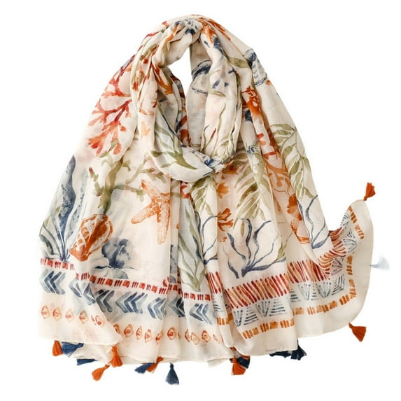 SWSMCLT Women's Boho Cape Pashmina Shawl Scarf Lightweight Fall Fringe ...