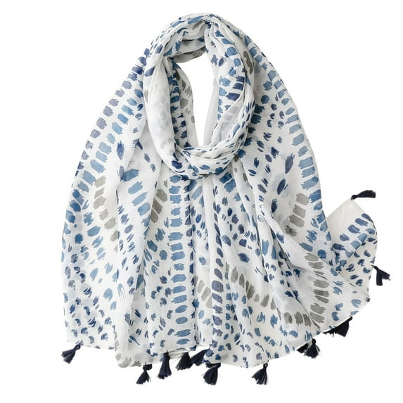 SWSMCLT Women's Boho Cape Pashmina Shawl Scarf Lightweight Fall Fringe ...