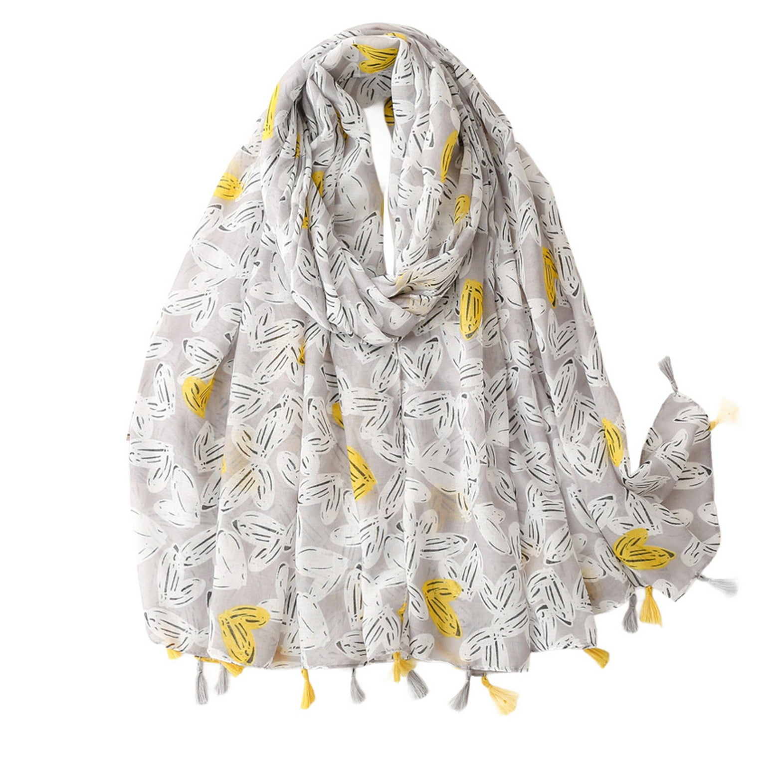 SWSMCLT Women's Boho Cape Pashmina Shawl Scarf Lightweight Fall Fringe ...