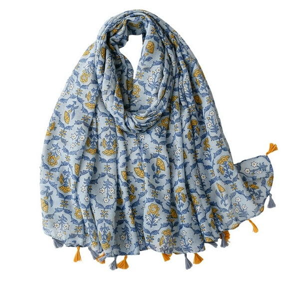 SWSMCLT Women's Boho Cape Pashmina Shawl Scarf Lightweight Fall Fringe ...