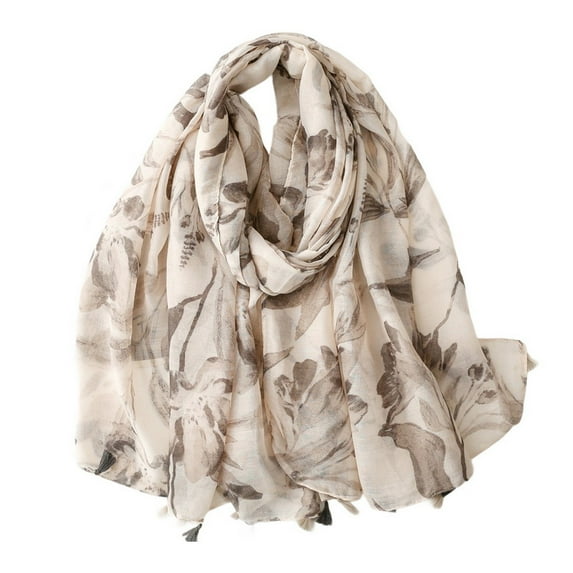 SWSMCLT Women's Boho Cape Pashmina Shawl Scarf Lightweight Fall Fringe ...