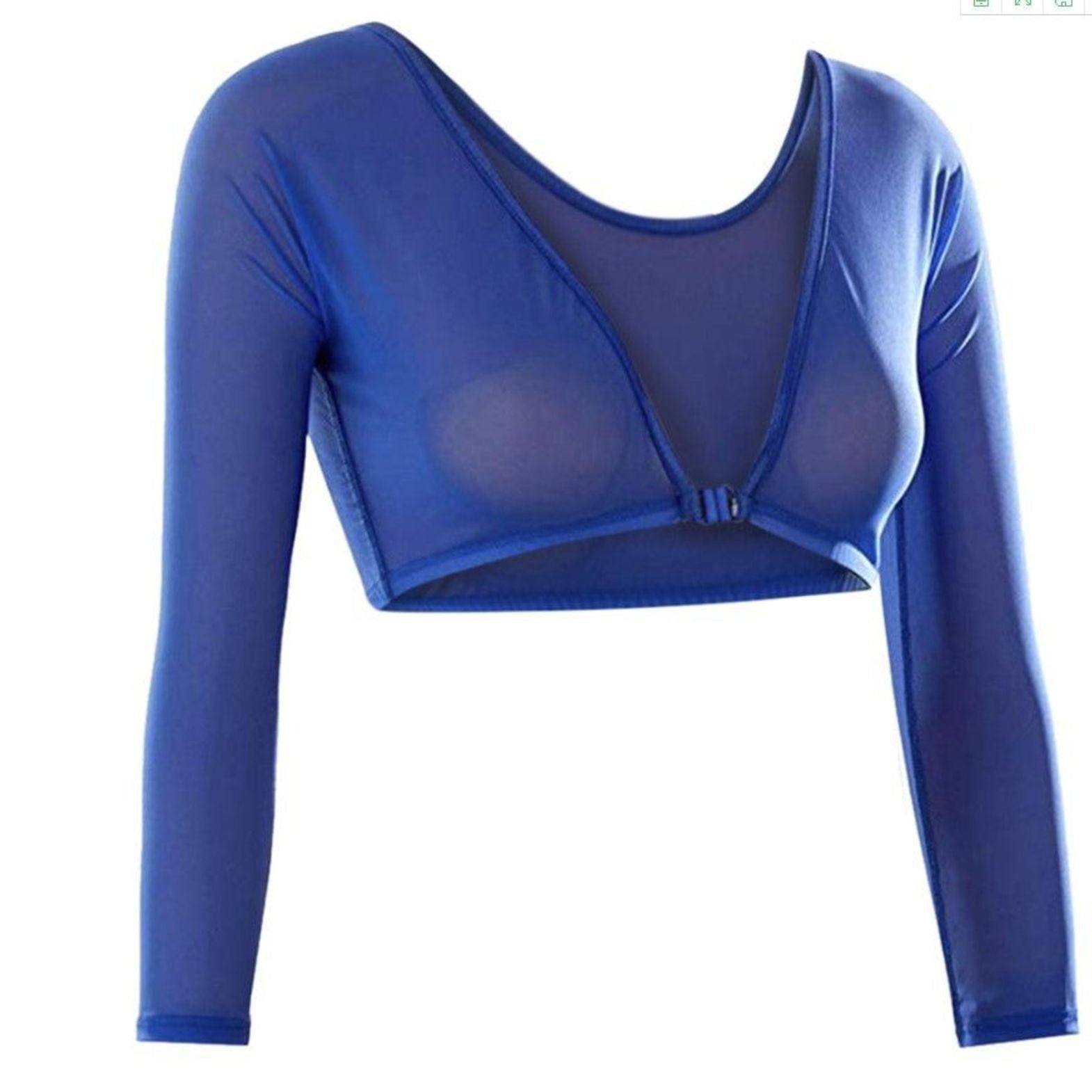 SWSMCLT Women's Bolero Shrug Mesh Blouse Summer Party Fall Sheer Cape V ...