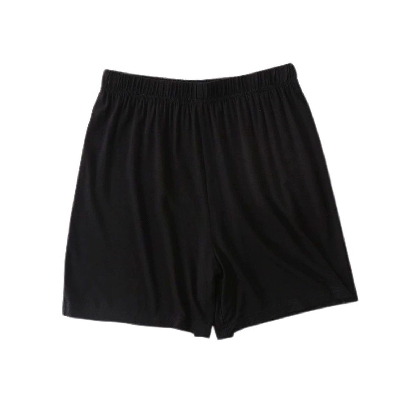 SWSMCLT Women's Boyshort Pajama Pants Casual Medium Waist Pull On ...