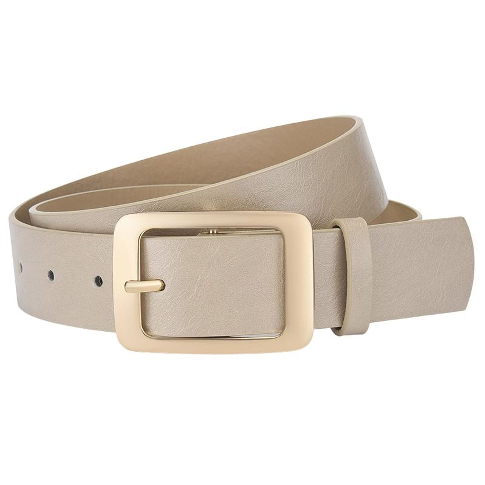 SWSMCLT Women's Faux Leather Belt Buckle Square Fall Spring Belt For ...