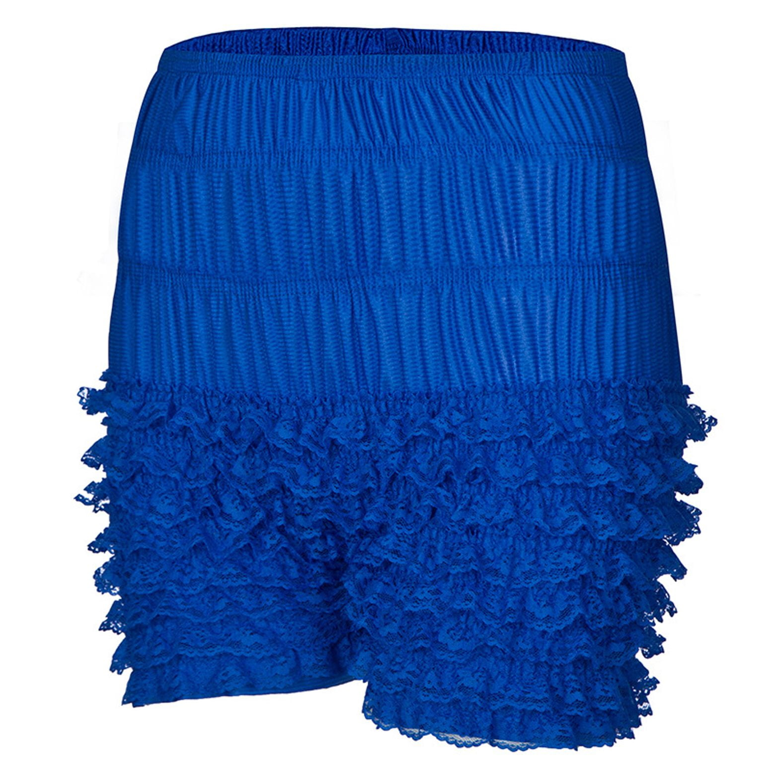 SWSMCLT Women's Frilly Booty Shorts Summer Underwear Ruffle Halloween ...