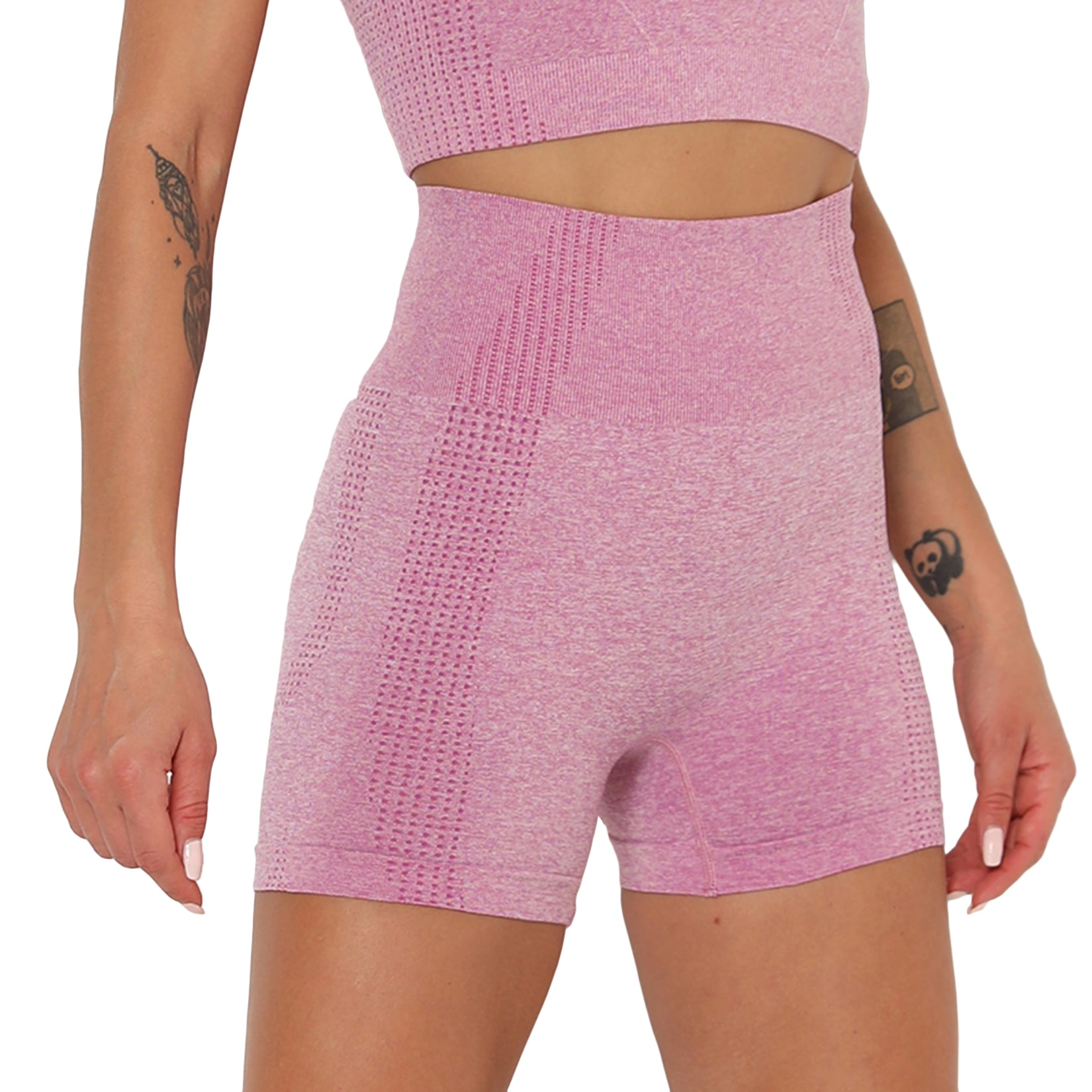 SWSMCLT Women's High Waist Biker Shorts Yoga Legging Shorts Athletic ...