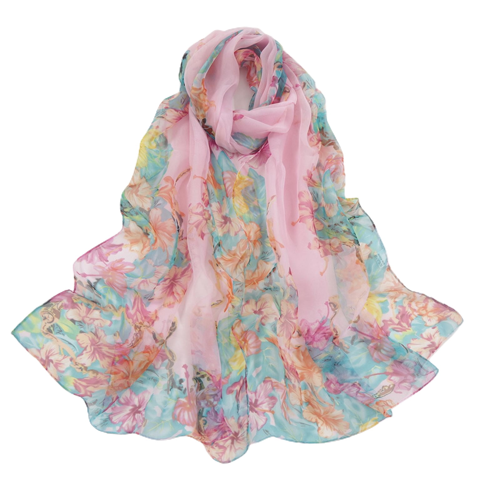 SWSMCLT Women's Long Scarf Winter Scarves Sun Protection Pashmina Shawl ...