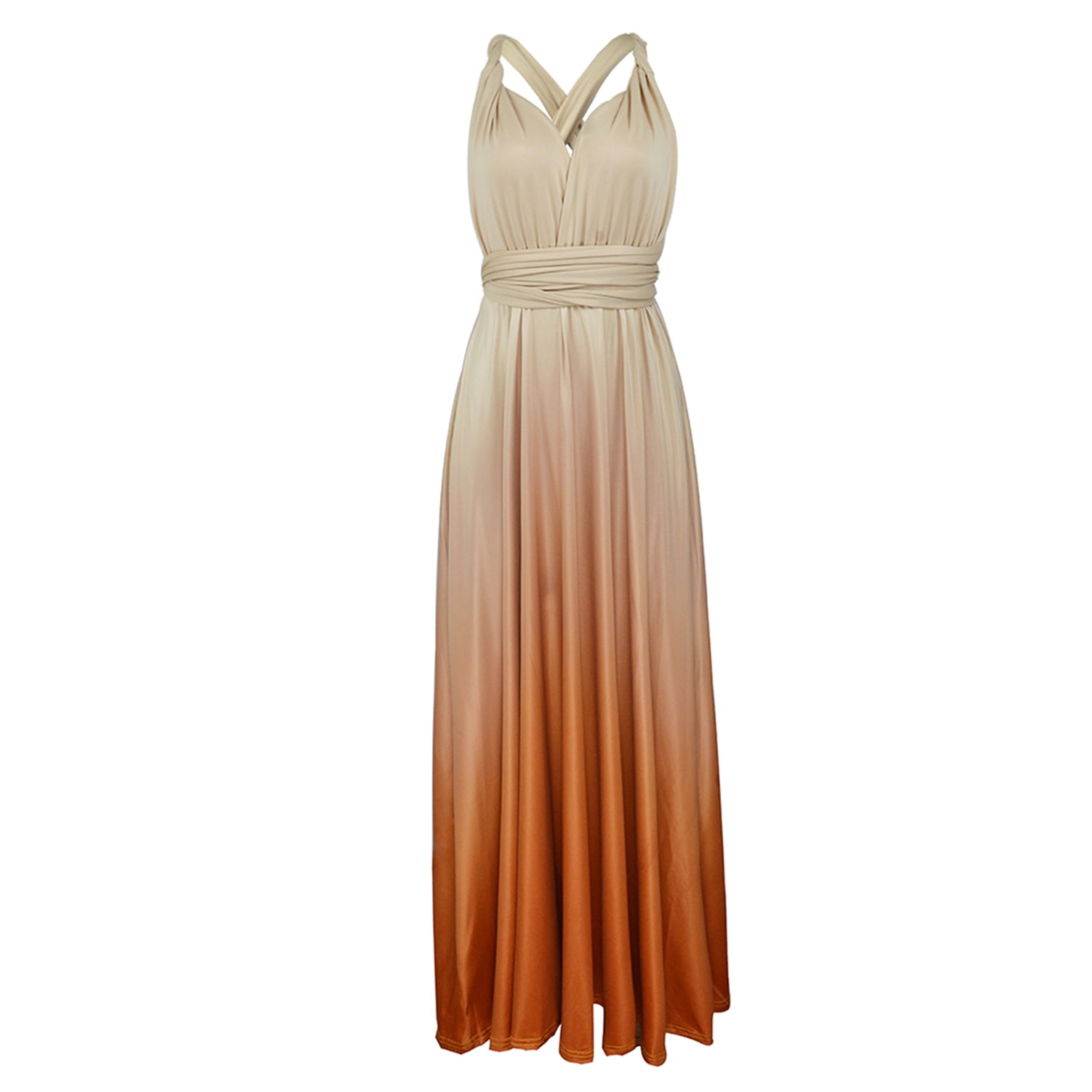 SWSMCLT Women's Maxi Long Transformer Convertible Dresses Homecoming ...