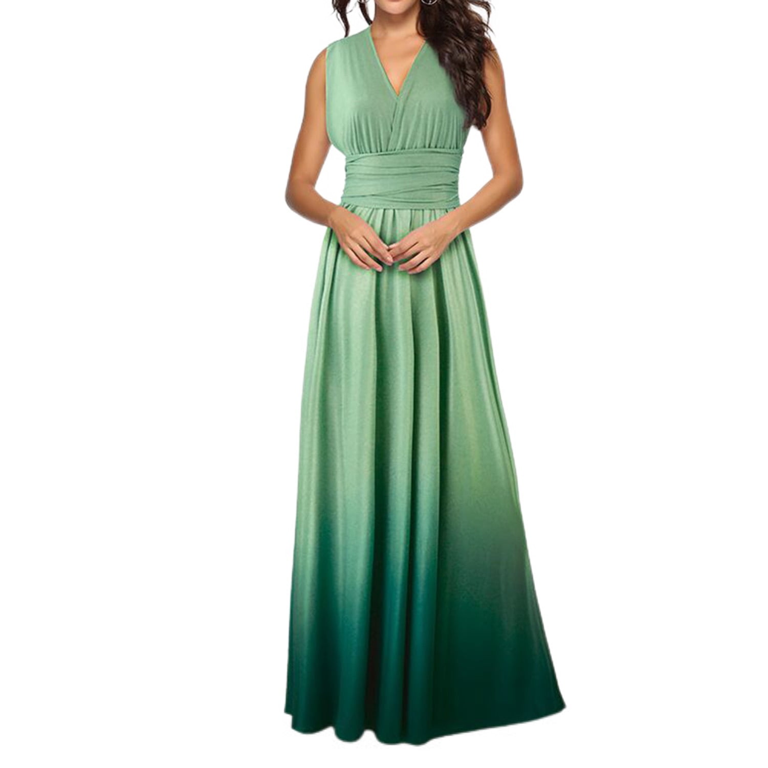 SWSMCLT Women's Maxi Long Transformer Convertible Dresses Homecoming ...