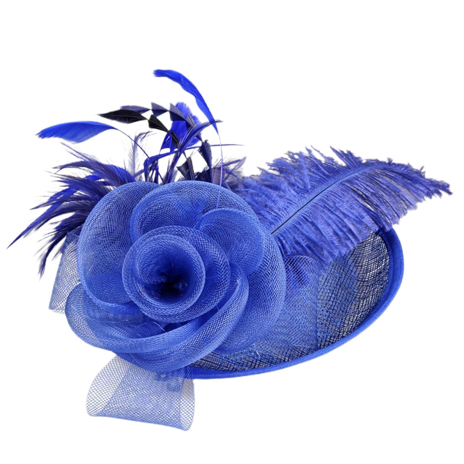 SWSMCLT Women's Mesh Fascinator Hat Summer Las Vegas Fancy Fascinator ...