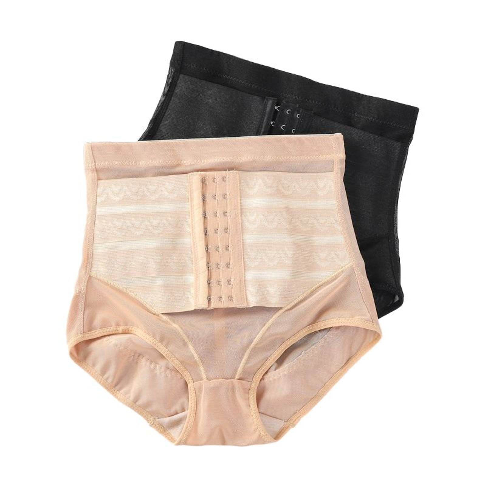 SWSMCLT Women's Mesh Shapewear Sheer 2 Pack Autumn Body Shaper Butt ...