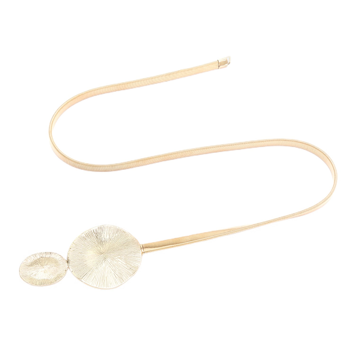 SWSMCLT Women's Metal Belt Waist Dress Belts Skinny Belt Chunky ...