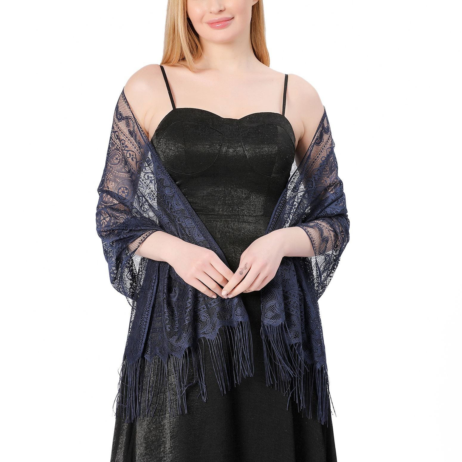 SWSMCLT Women's Pashmina Gypsy Cape Scarves Lightweight Summer Fashion ...