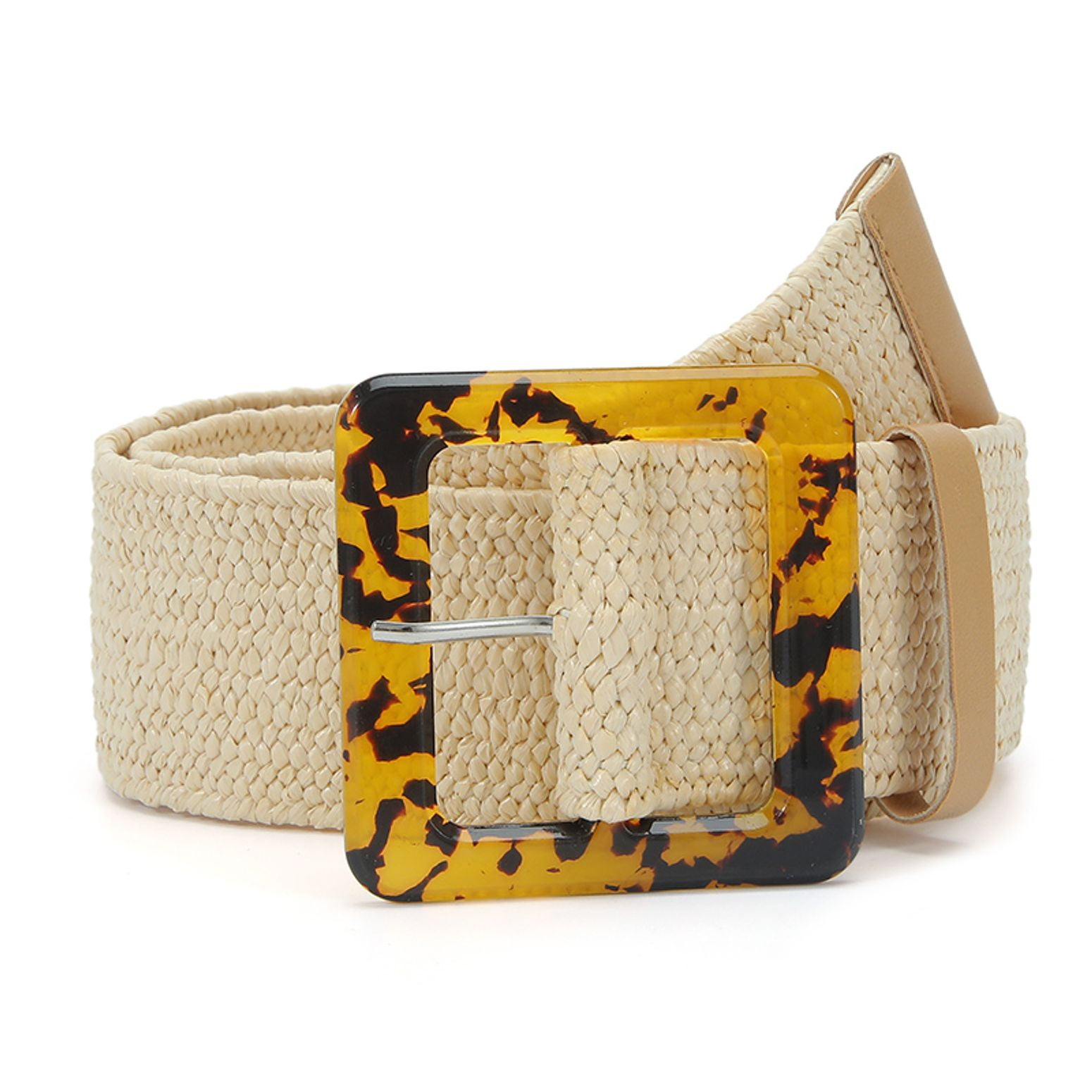 SWSMCLT Women's Web Belt Fashion Braided Braided Belt Buckle Thick ...