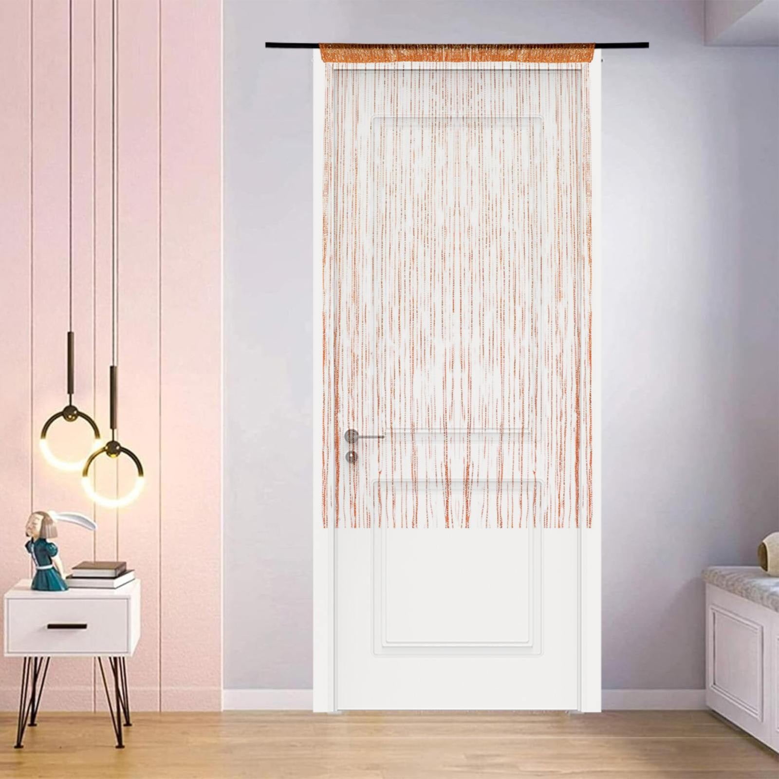 SWSUSN Beaded Curtain Door String Curtains for Doorway Tassels Beads ...