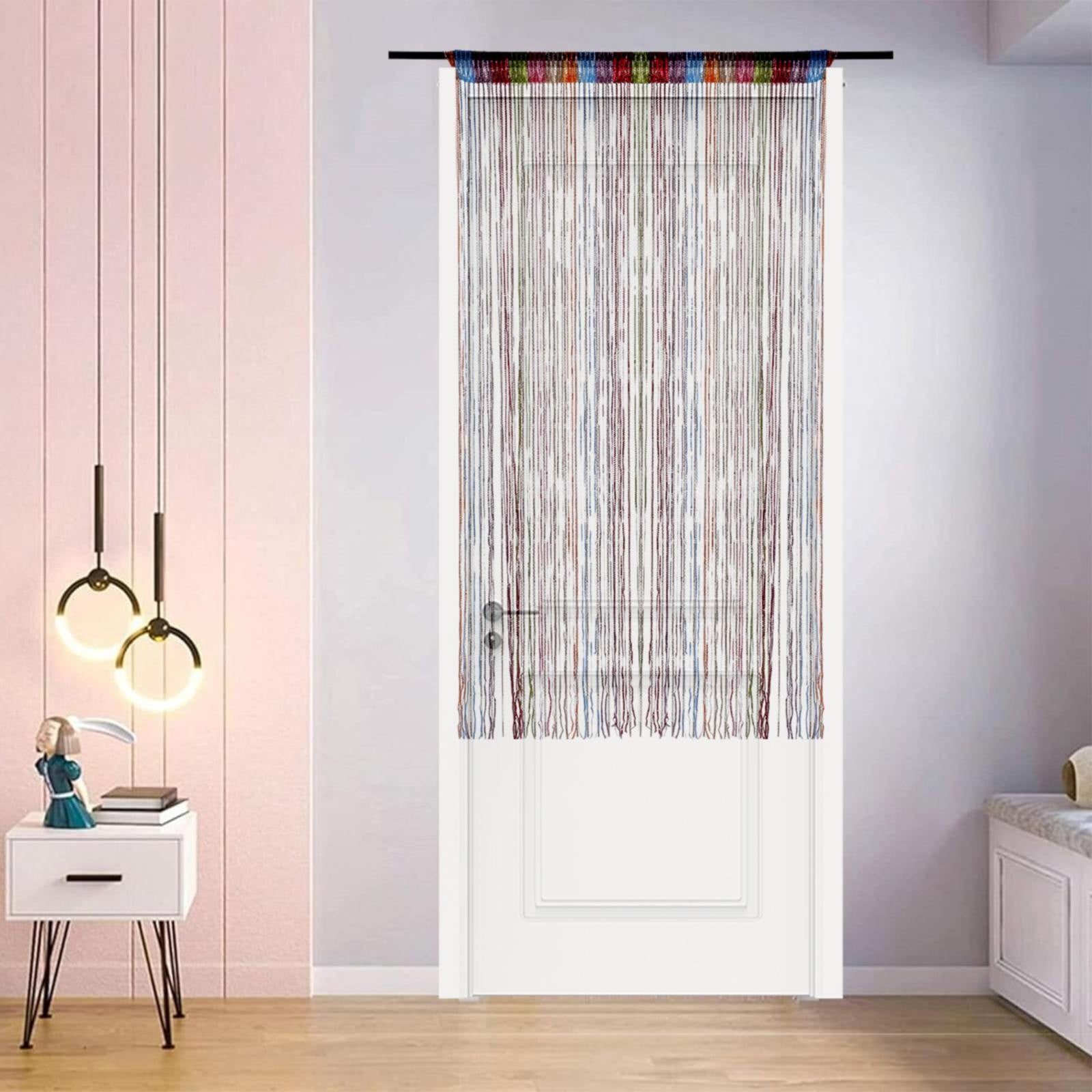 SWSUSN Beaded Curtain Door String Curtains for Doorway Tassels Beads ...