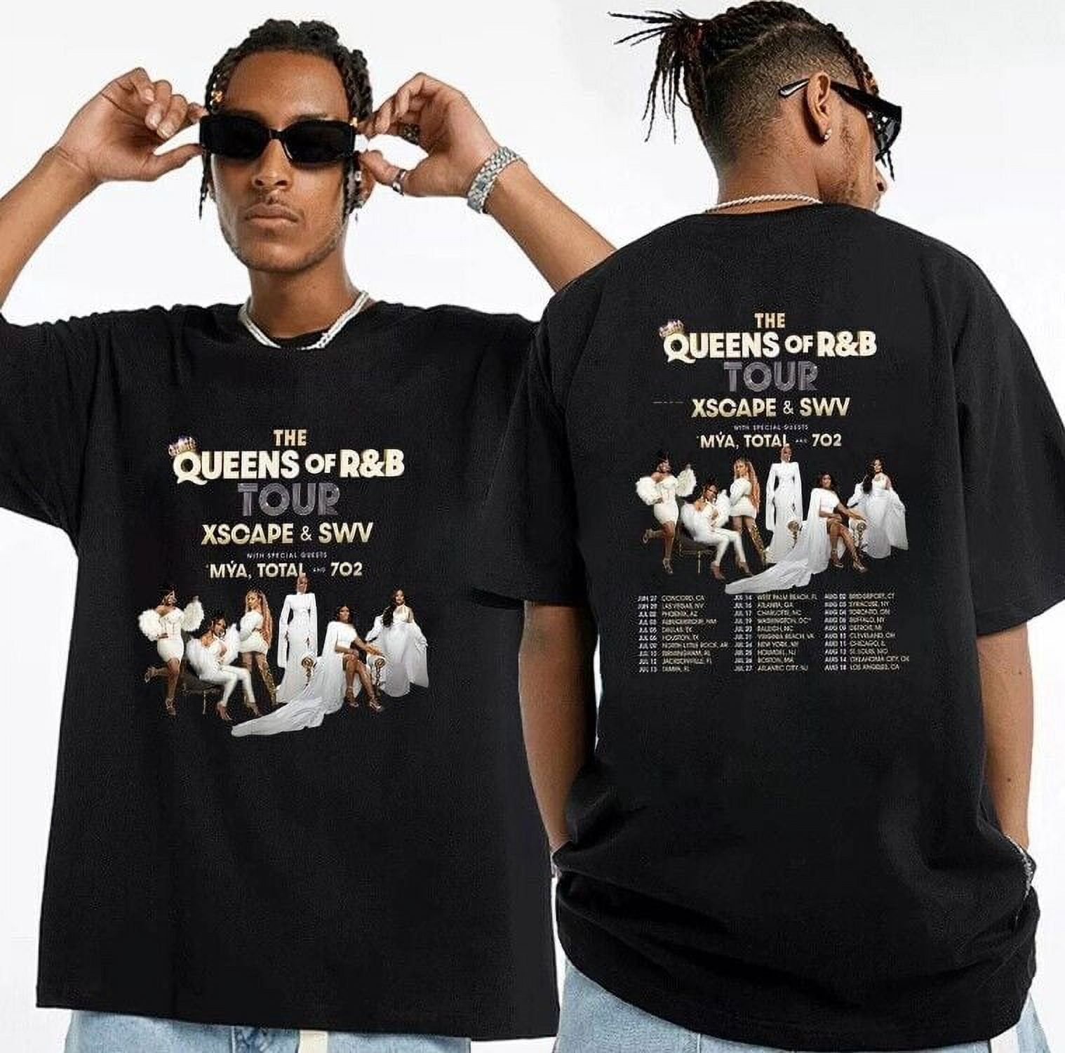 SWV & Xscape Queens of RB Tour 2024 Shirt, SWV and Xscape 2024 Concert ...
