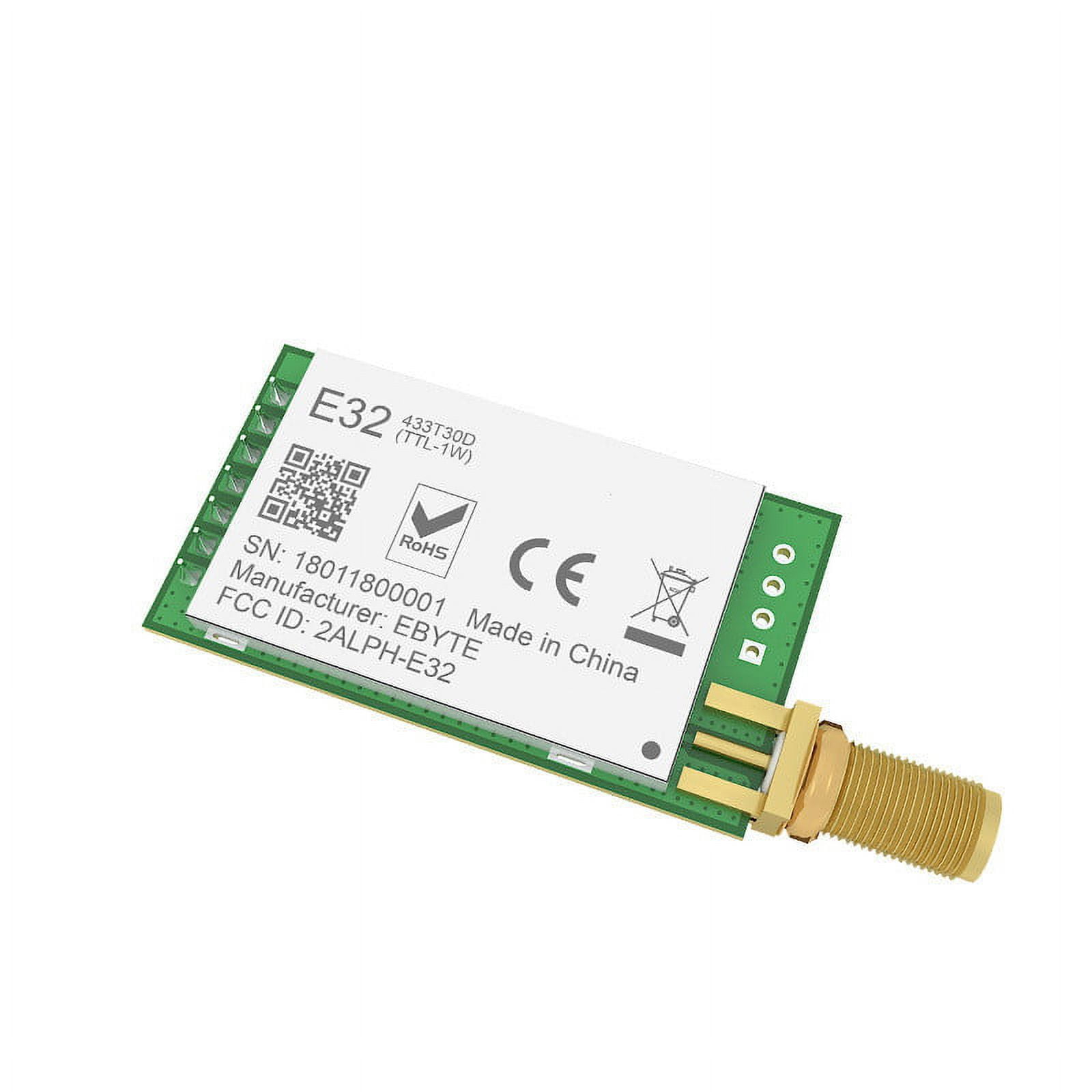 SX1278 LoRa 433MHz 30dBm 1W Serial Port Transceiver E32-433T30D SMA ...