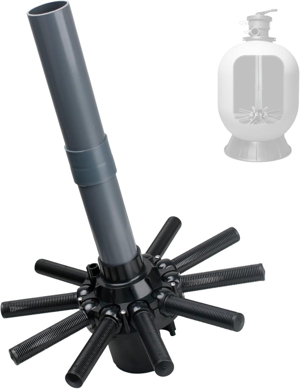 SX164DA Lateral Assembly with Center Pipe Compatible with Hayward Pro ...