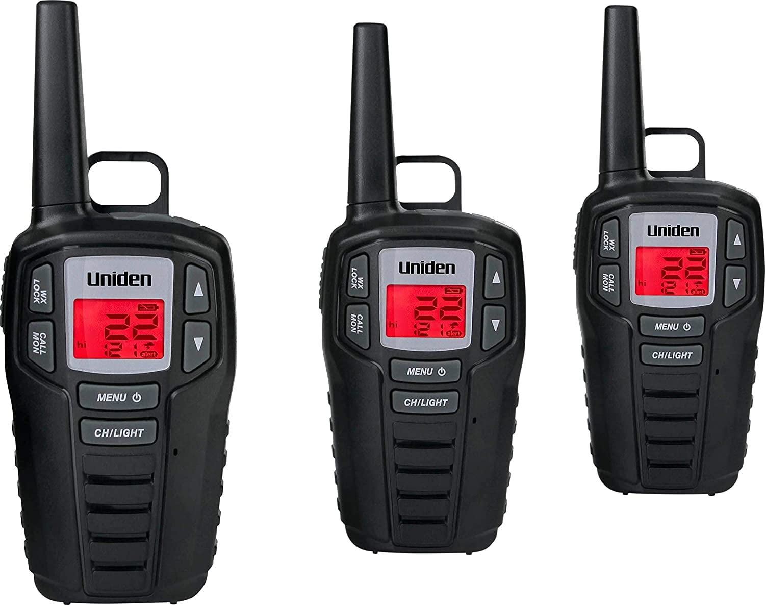 SX307-3C FRS 3-Pack, Up to 30-Mile Range, Walkie Talkies, 22-Channel 2 ...