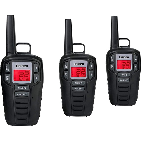 SX307-3C FRS 3-Pack, Up to 30-Mile Range, Walkie Talkies, 22-Channel 2 ...