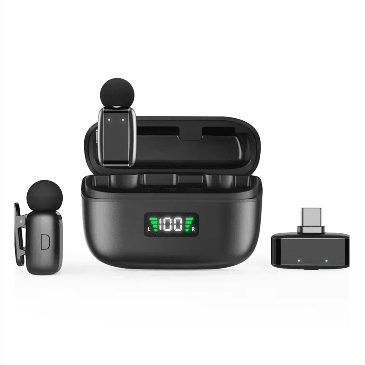 SX35 Mini Lavalier Microphone,Wireless Lapel Mic for Outdoor Live ...