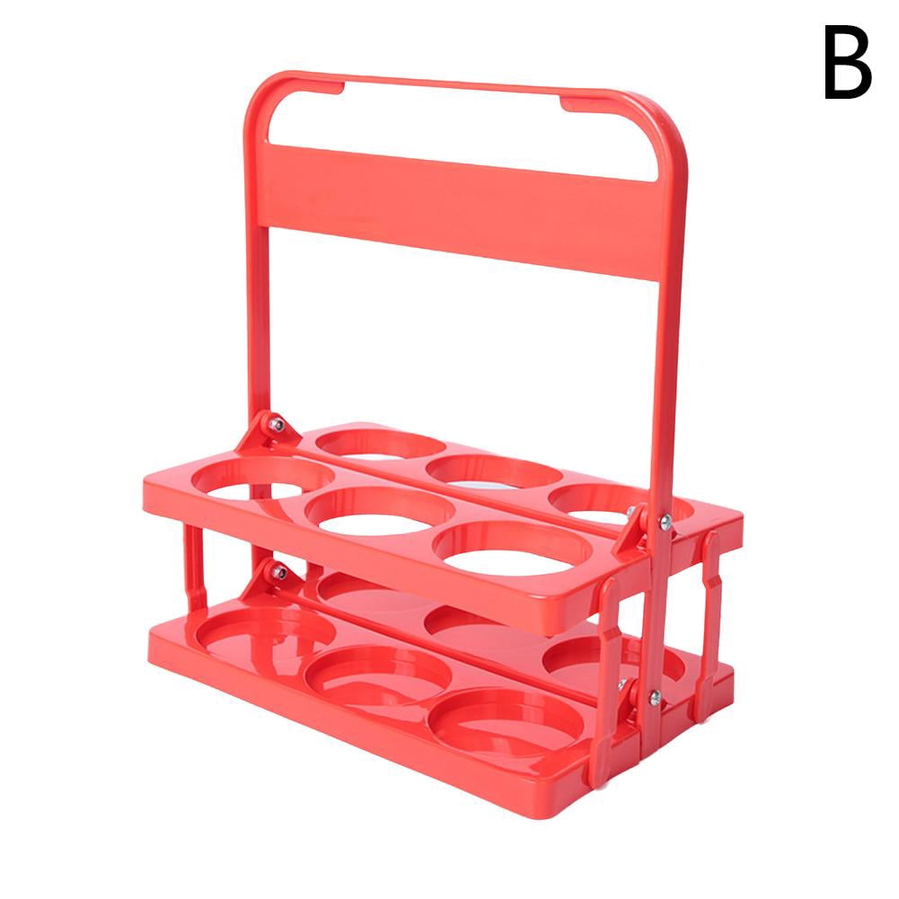 SXCRFKXH Drink Rack Carrier with Handle,Plastic Cup Carriers for Drinks ...