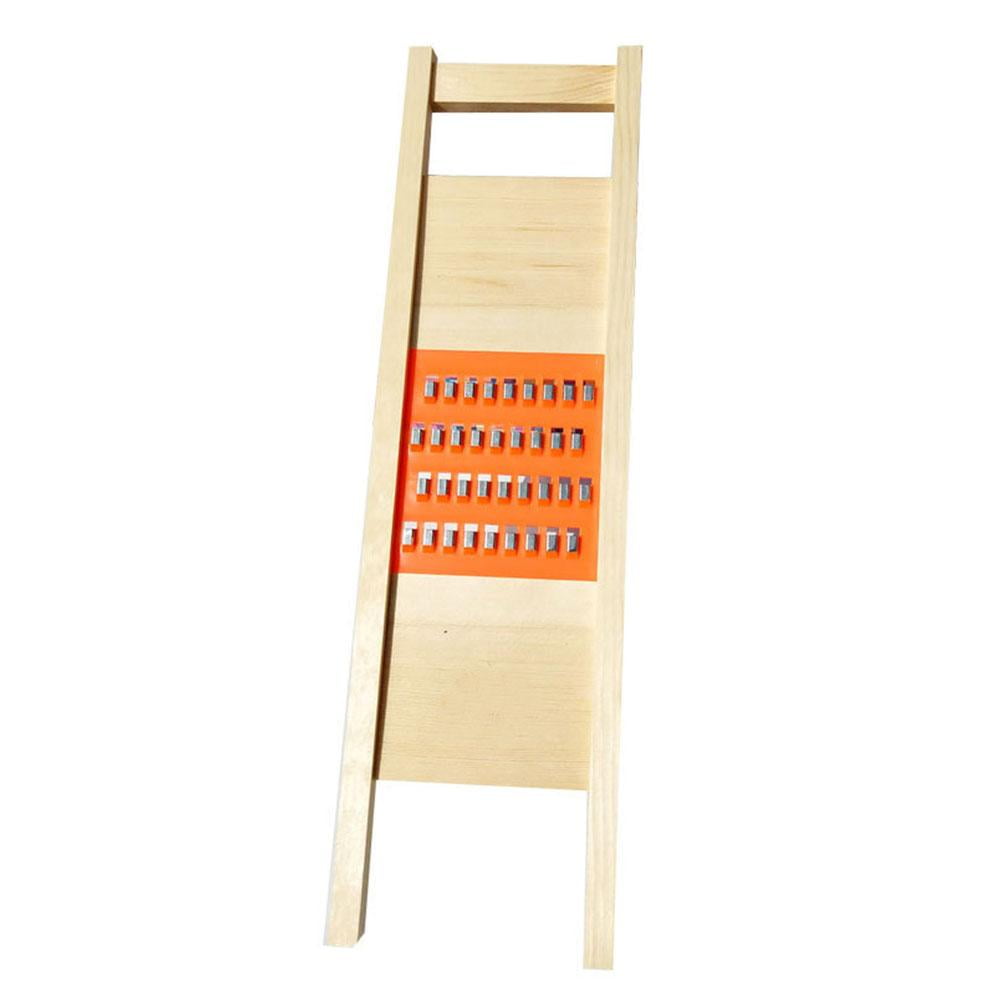 SXCRFKXH Vegetable Cutter, Manual Potato Scraper, Slicer, Wood Cucumber ...
